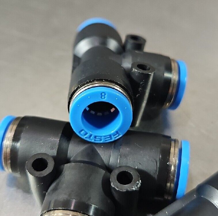 Festo Quick Connect 8x8x8 Tee - Lot of 3. Loc 6D-10 – Palmetto ...