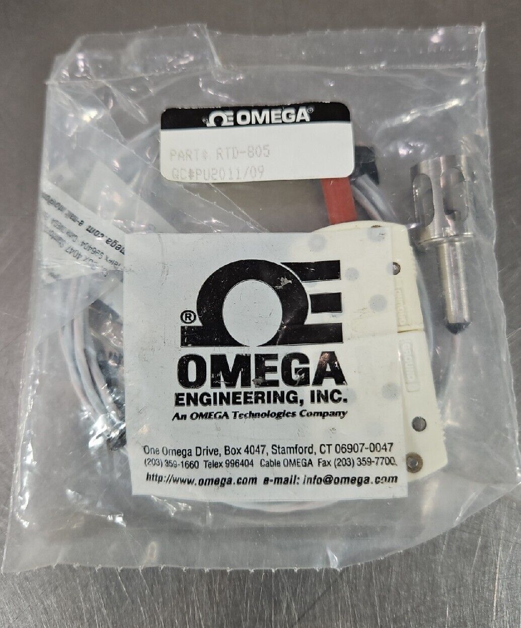 OMEGA ENGINEERING RTD-805-B Module Loc 4E-13 – Palmetto Automation Inc.
