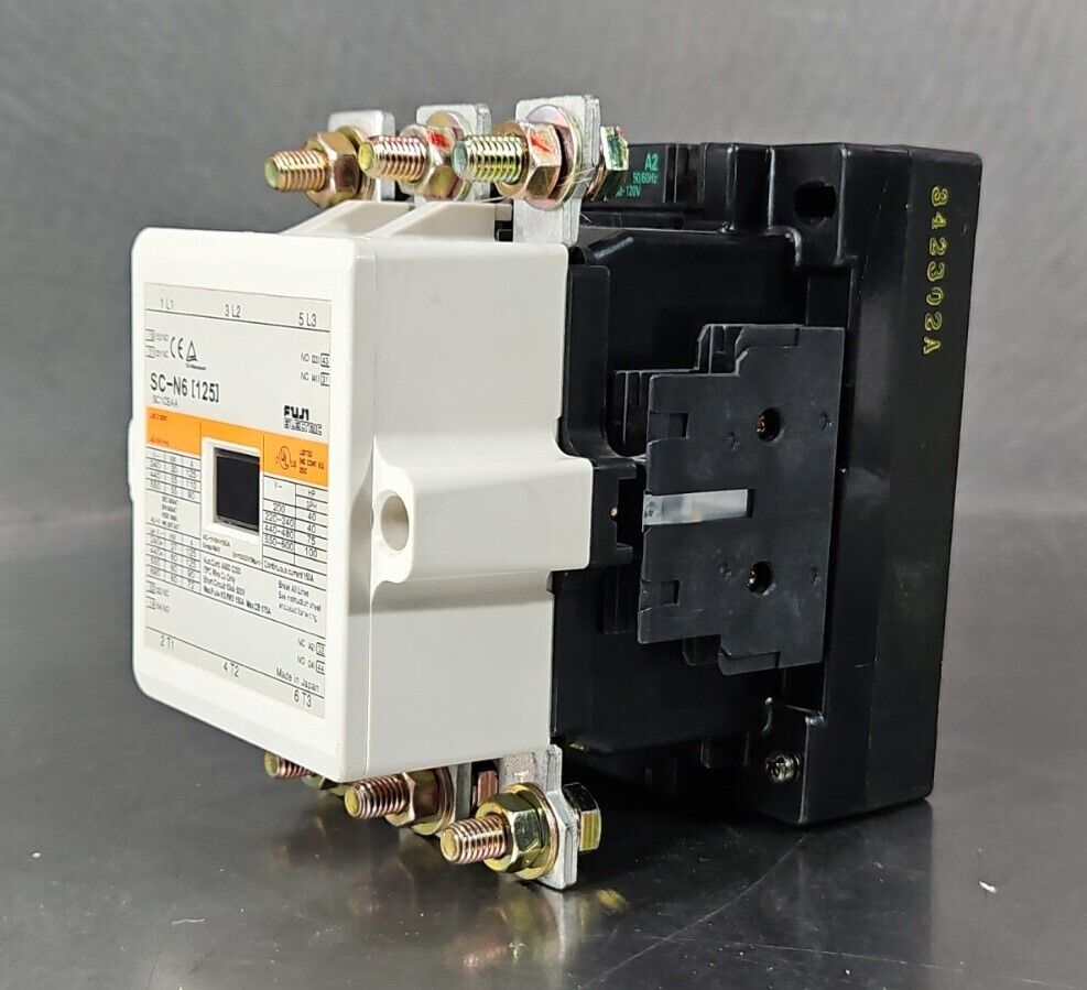 Fuji Electric SC-N6 (SC1CBAA-125) Magnetic Contactor. 4D-26 – Palmetto Automation Inc.