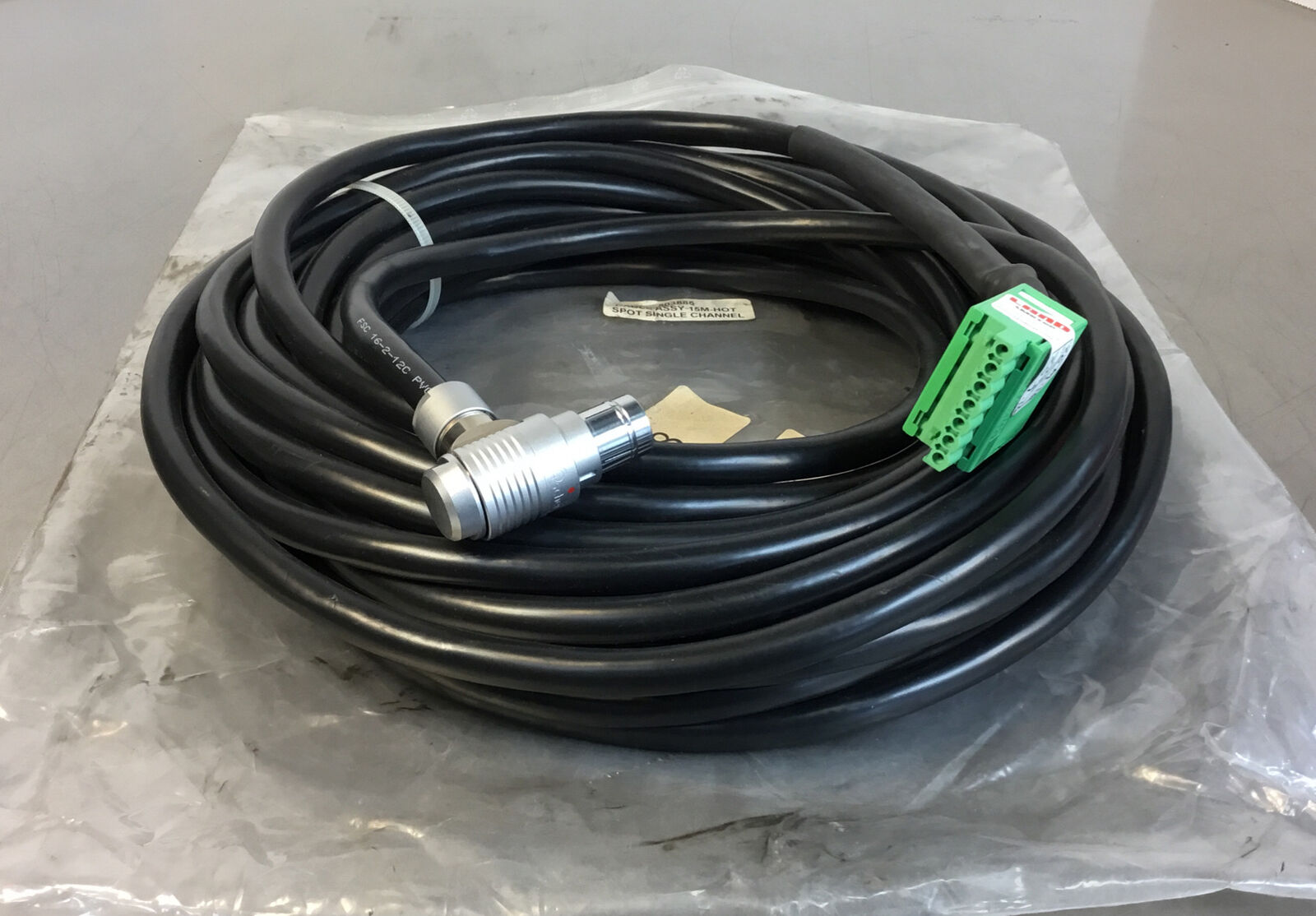 LAND AMETEK 803385 CABLE ASSEMBLY 15M-HOT SPOT SINGLE CHANNEL 5E ...
