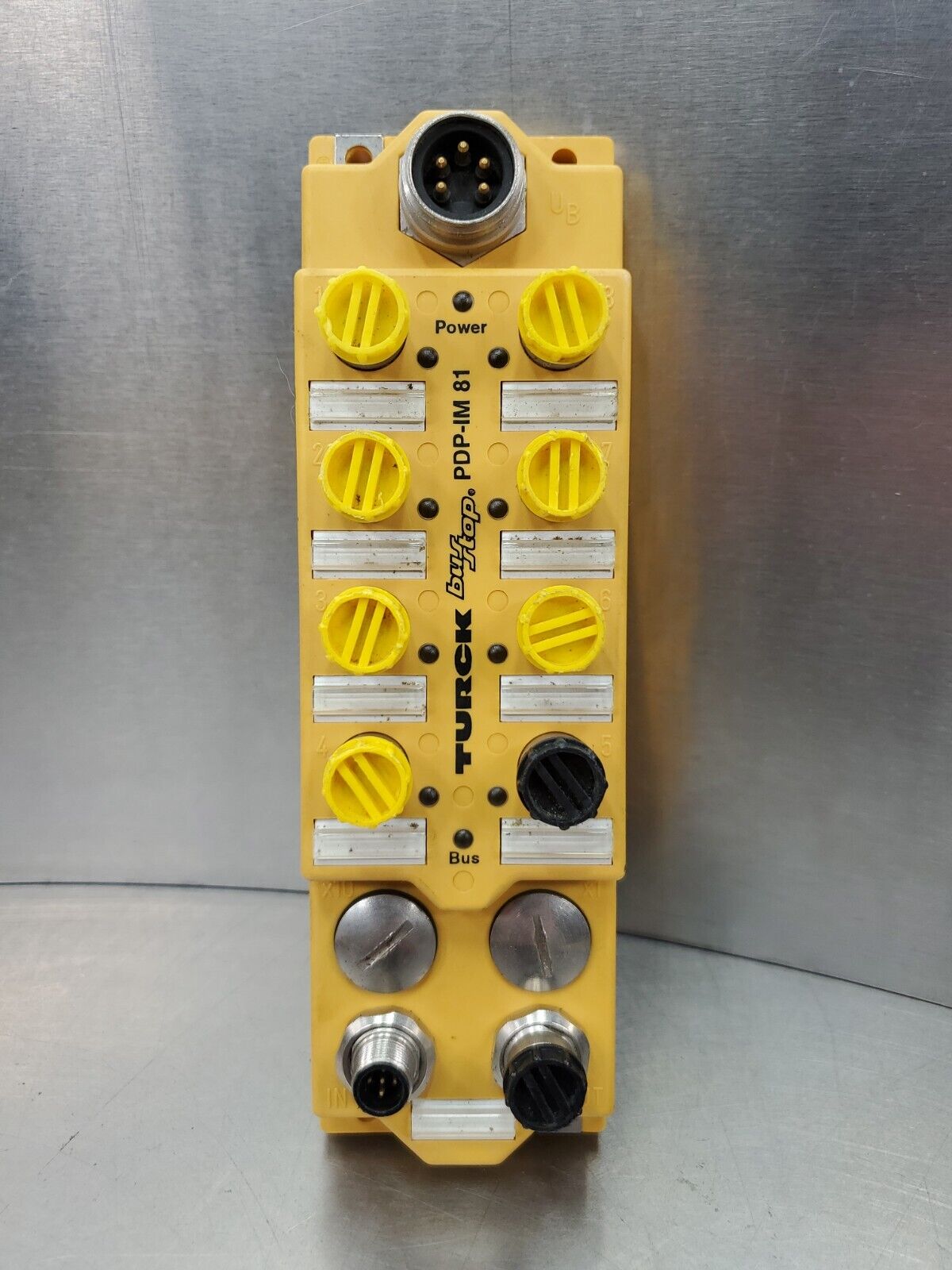 TURCK PDP-IM 81 busstop Terminal Connector Block. 5E-14 – Palmetto ...