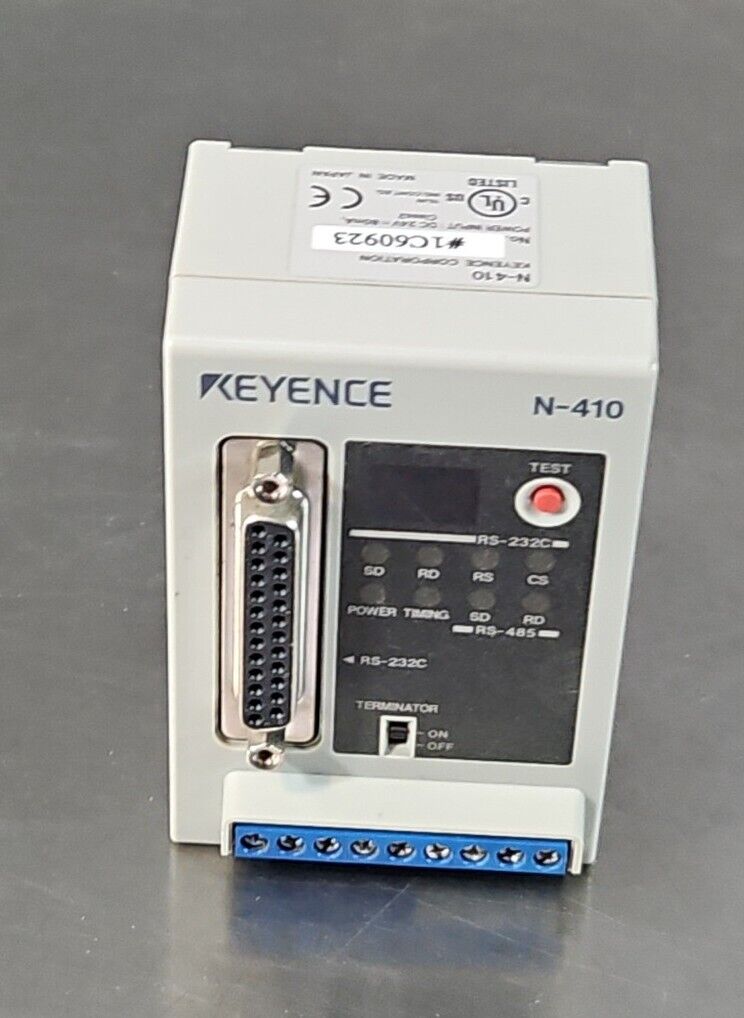 KEYENCE N-410 Controller Module 3C-16 – Palmetto Automation Inc.