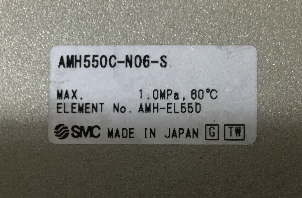 SMC AMH-550C-N06-S + INA-63-415 Mist Separator + Pressure Switch 6B – Palmetto Automation Inc.