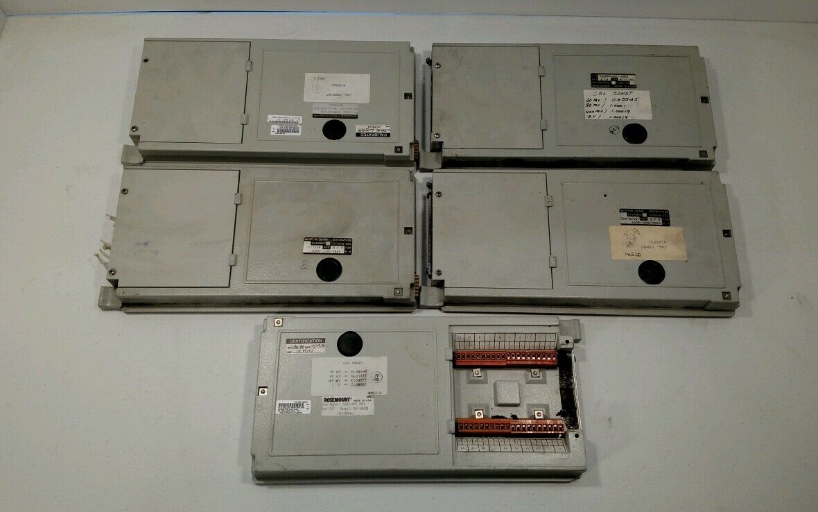 RS3 ROSEMOUNT SYSTEM 3 EMERSON 01984-0607 THERMOCOUPLES Lot of 5 ...