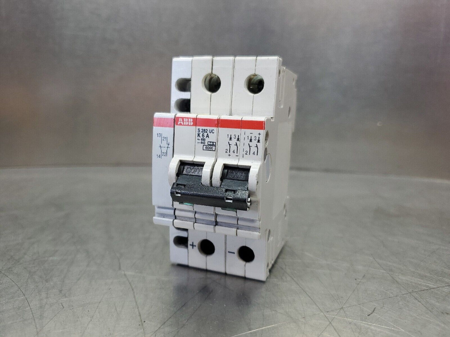 ABB S282-UC-K6A 400VAC/440VDC Circuit Breaker. 4G – Palmetto Automation Inc.