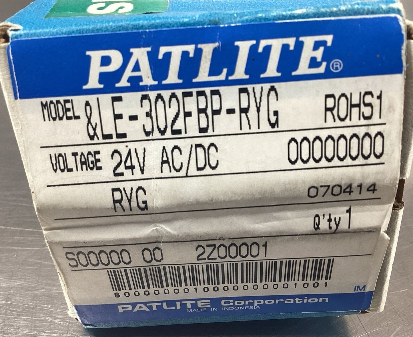 PATLITE LE-302FBP-RYG 3 Tier Tower Light AC/DC 24V 5B – Palmetto Automation Inc.