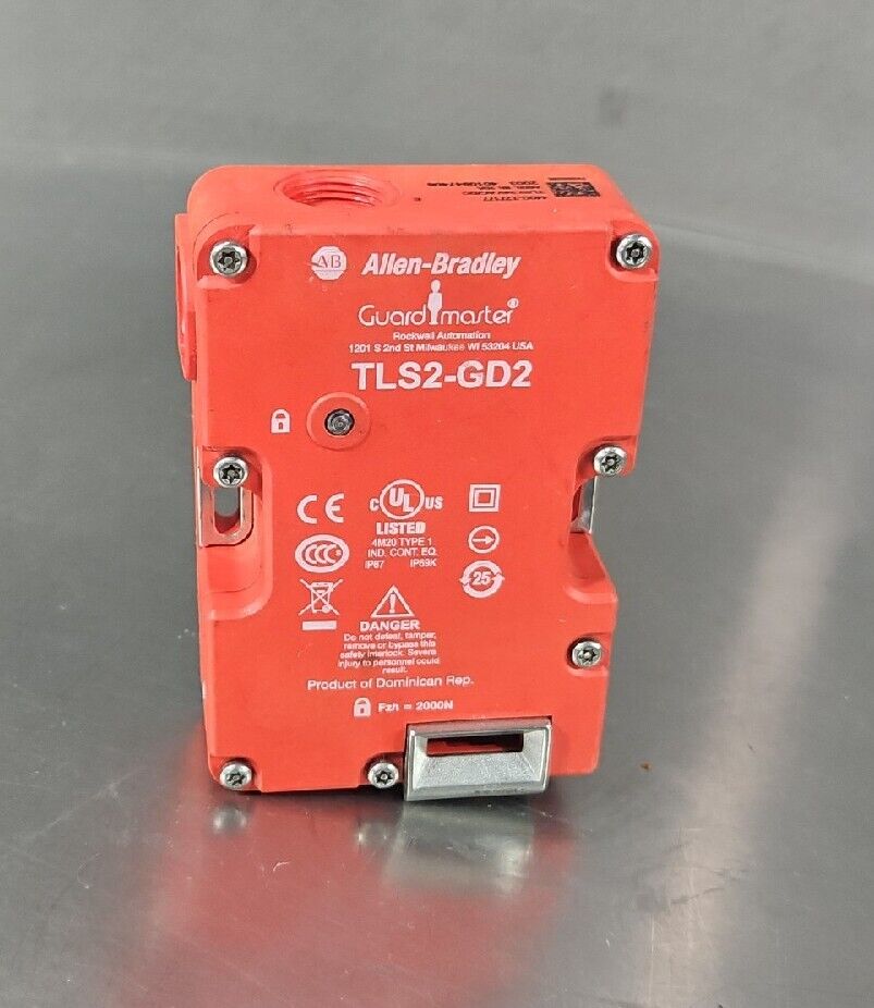 Allen-Bradley Guard Master TLS2-GD2 Switch Loc 3D-31 – Palmetto ...