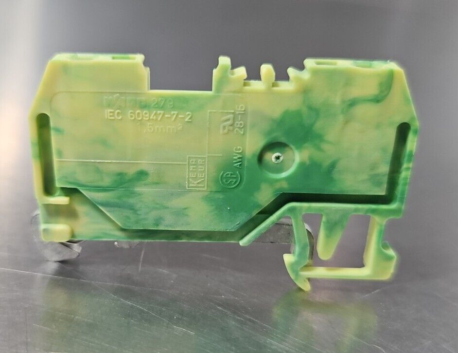 Wago 279-907 Conductor Ground Terminal Block - Box with 75. Loc ...