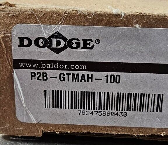 DODGE P2B-GTMAH-100 PILLOW BLOCK BALL BEARING. 6C-9 – Palmetto ...