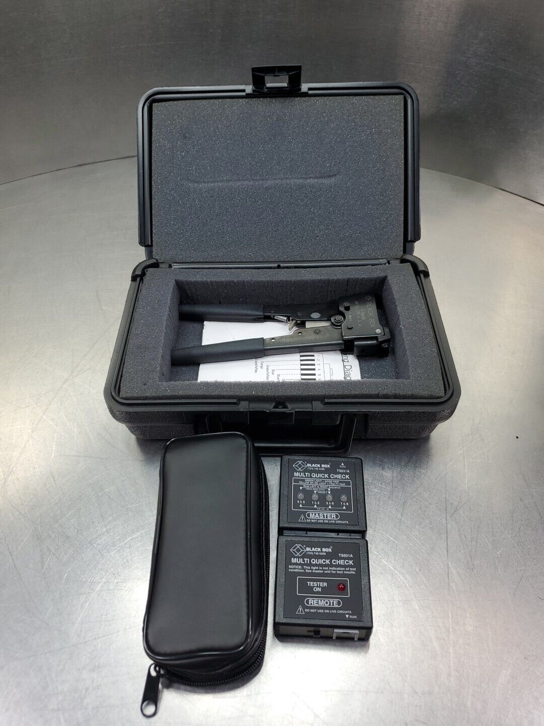 Black Box Multi Quick Check TS031A Master And Remote Testing System. 5 ...