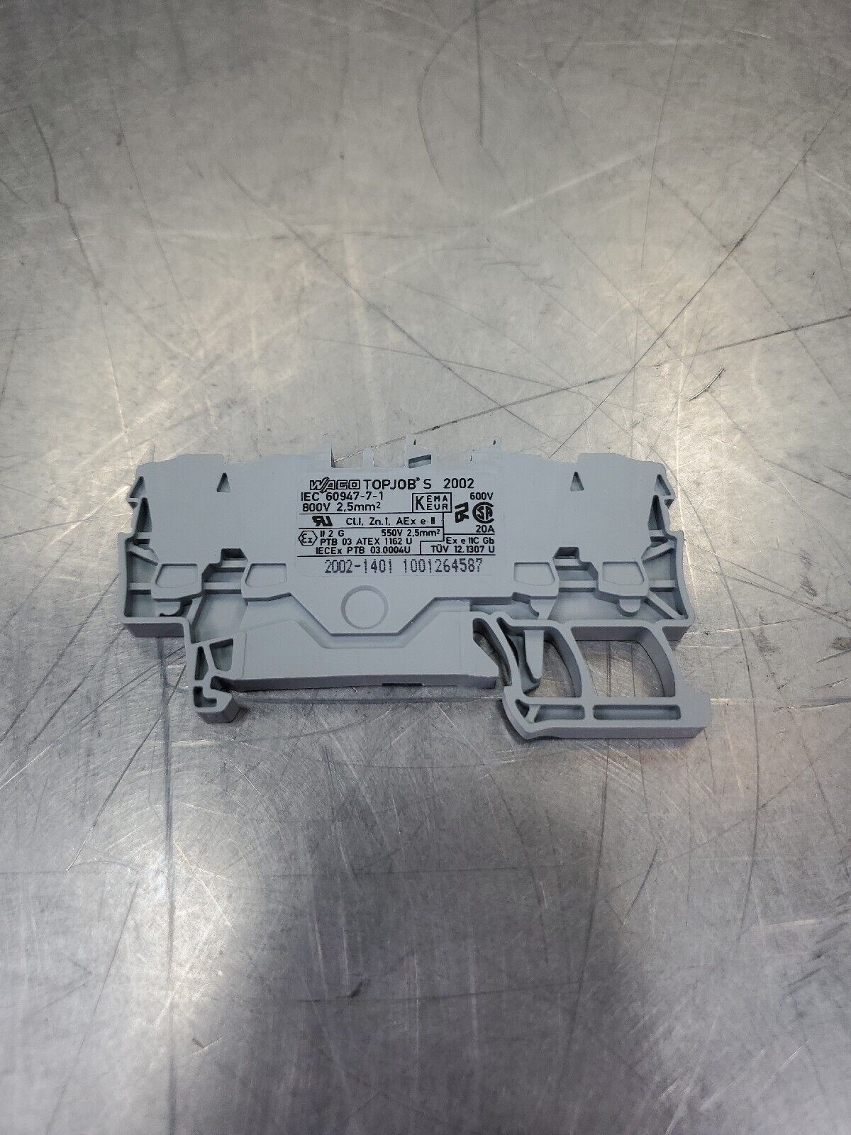 WAGO 2002-1401 4-CONDUCTOR THROUGH TERMINAL BLOCK. 4D-8 – Palmetto ...