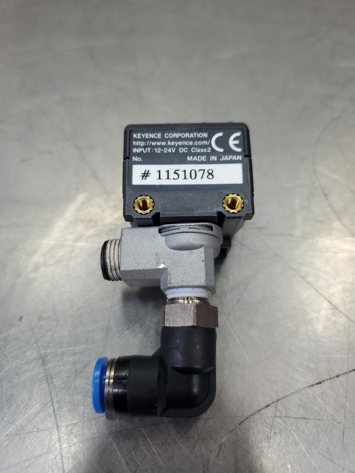Keyence AP-C30KP Digital Pressure Sensor. 6D-11 – Palmetto Automation Inc.