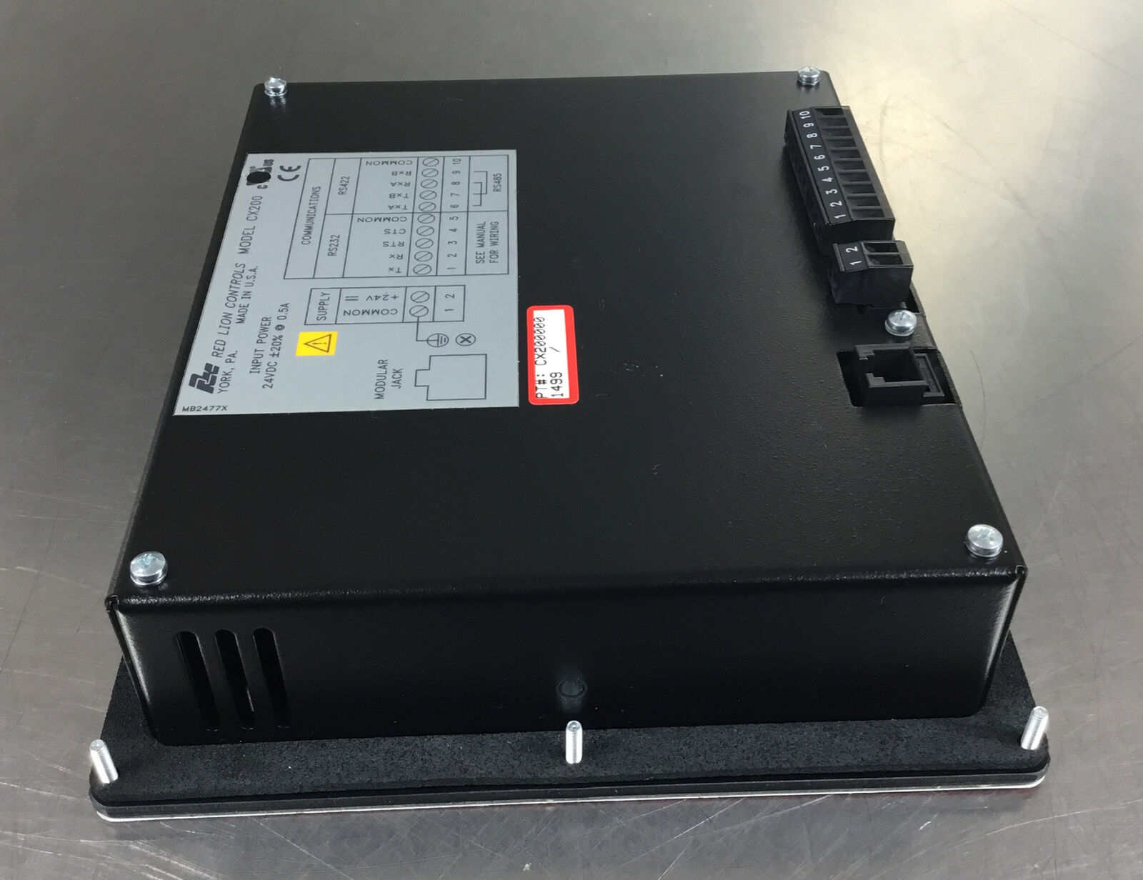 RED LION CONTROLS CX200000 Control Panel 24VDC 2C – Palmetto Automation ...