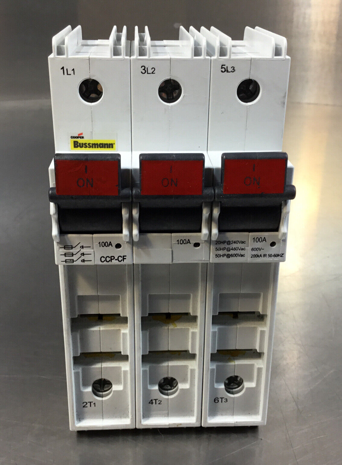 Cooper Bussmann CCP-3-100CF Fusible Disconnect Switch 3Ph 100A 600VAC ...