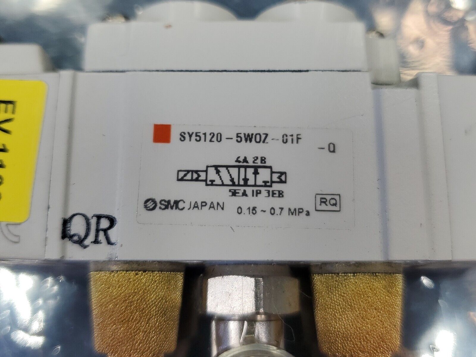 SMC SY5120-5WOZ-01F-Q 0.15~0.7MPa SOLENOID VALVE. 6D-14 – Palmetto Automation Inc.