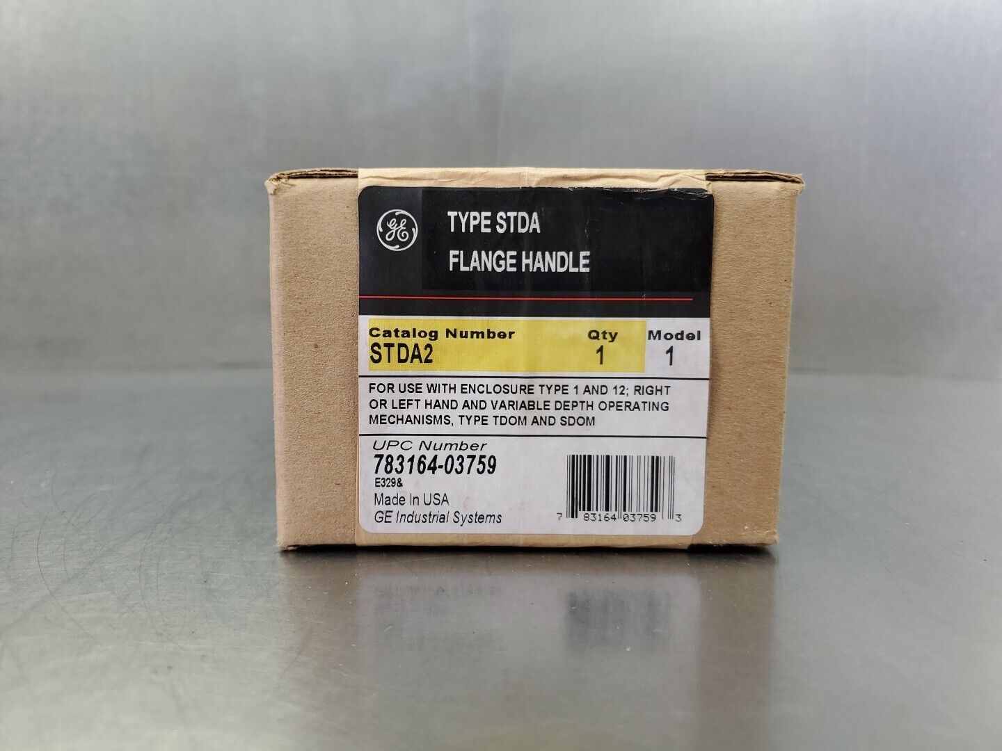 General Electric STDA2 (Type STDA) Flange Handle. 4E-33 – Palmetto ...
