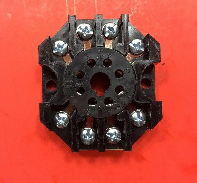 Custom Connector RB08 Socket Base Relay 600V 10A. 4B – Palmetto ...