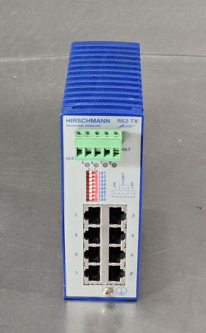 Hirschmann RS2-TX Ethernet Rail Switch. 3B-21 – Palmetto Automation Inc.