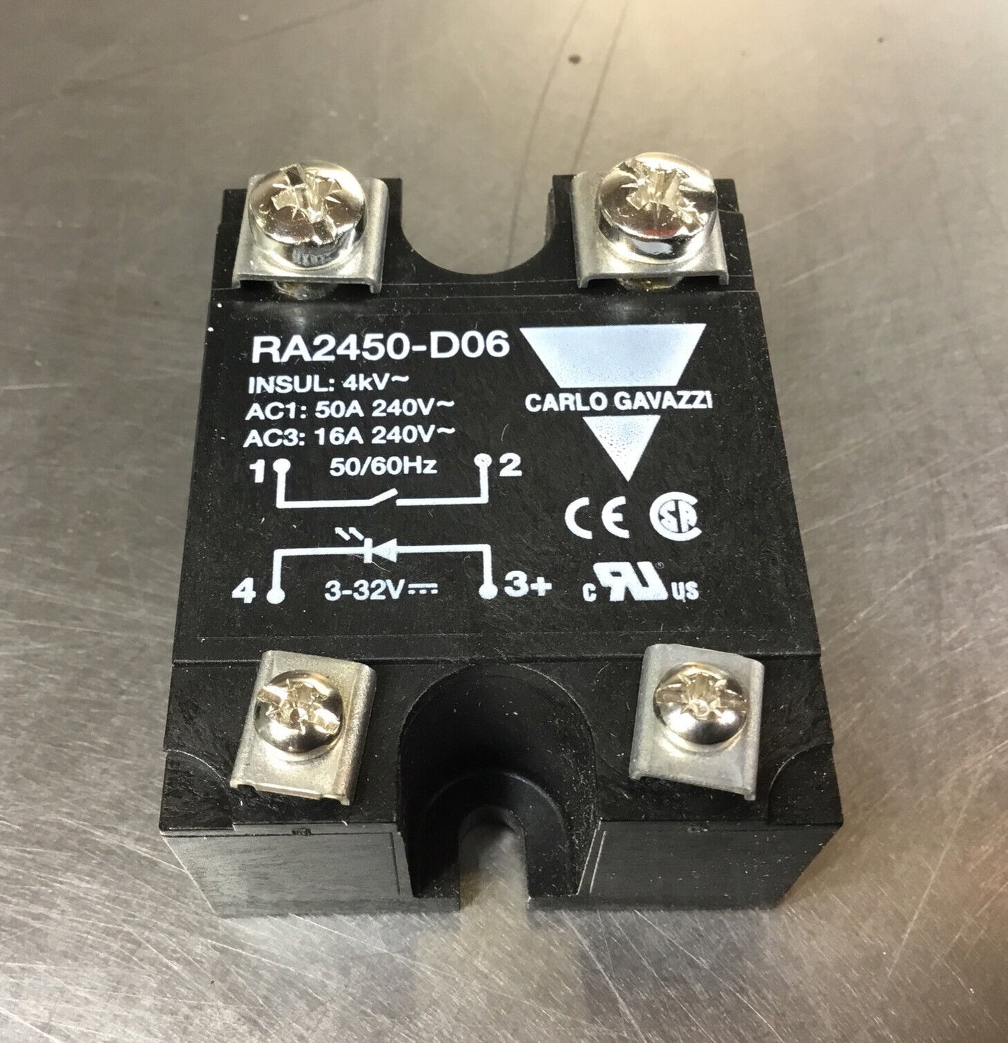 CARLO GAVAZZI RA2425-D06 SOLID STATE RELAY - Platinum International