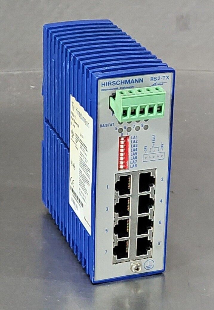 Hirschmann RS2-TX Ethernet Rail Switch. 3B-21 – Palmetto Automation Inc.