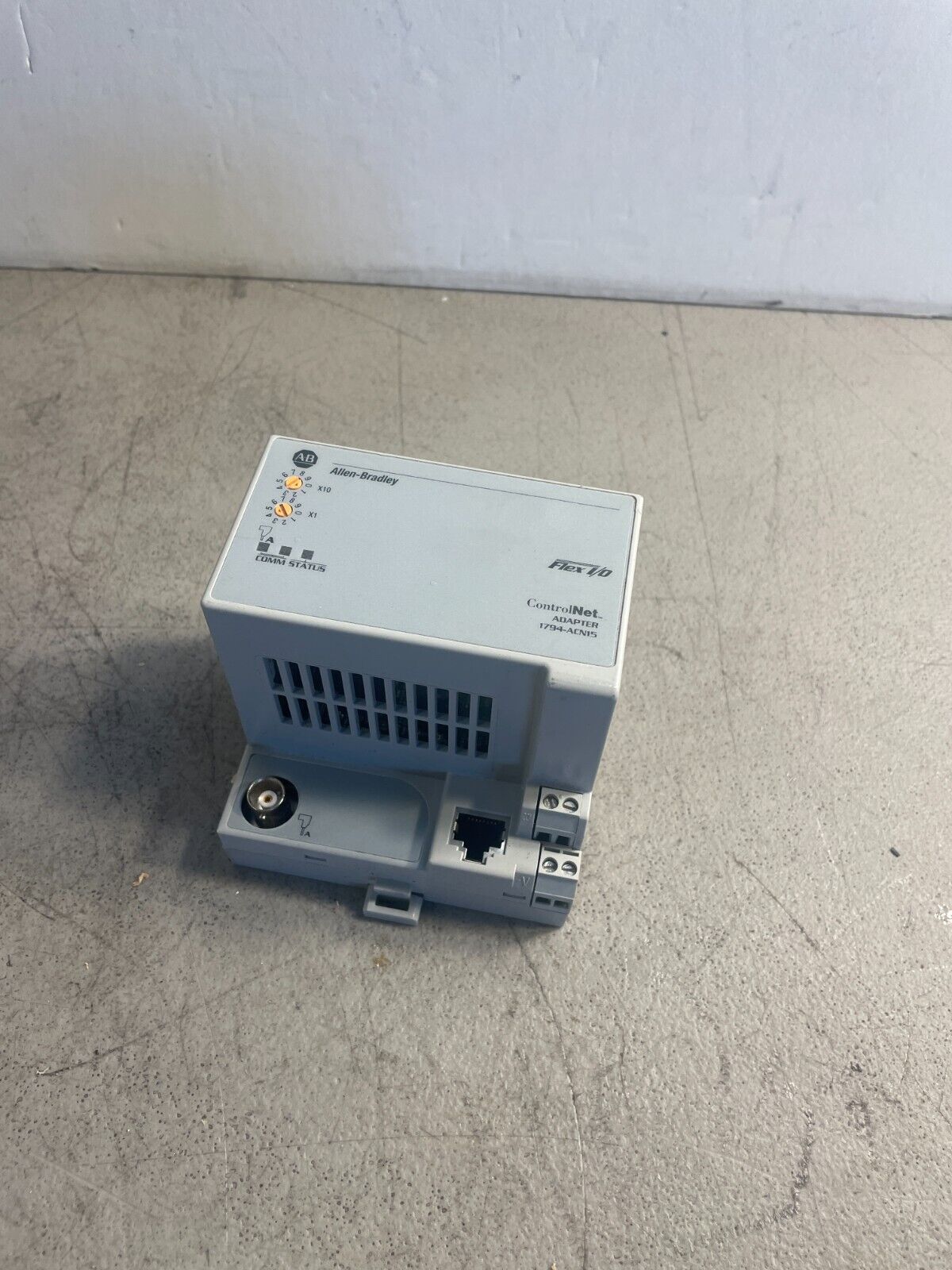 Allen-Bradley 1794-ACN15 Series C 24 VDC Flex Control Net Adapter Modu ...