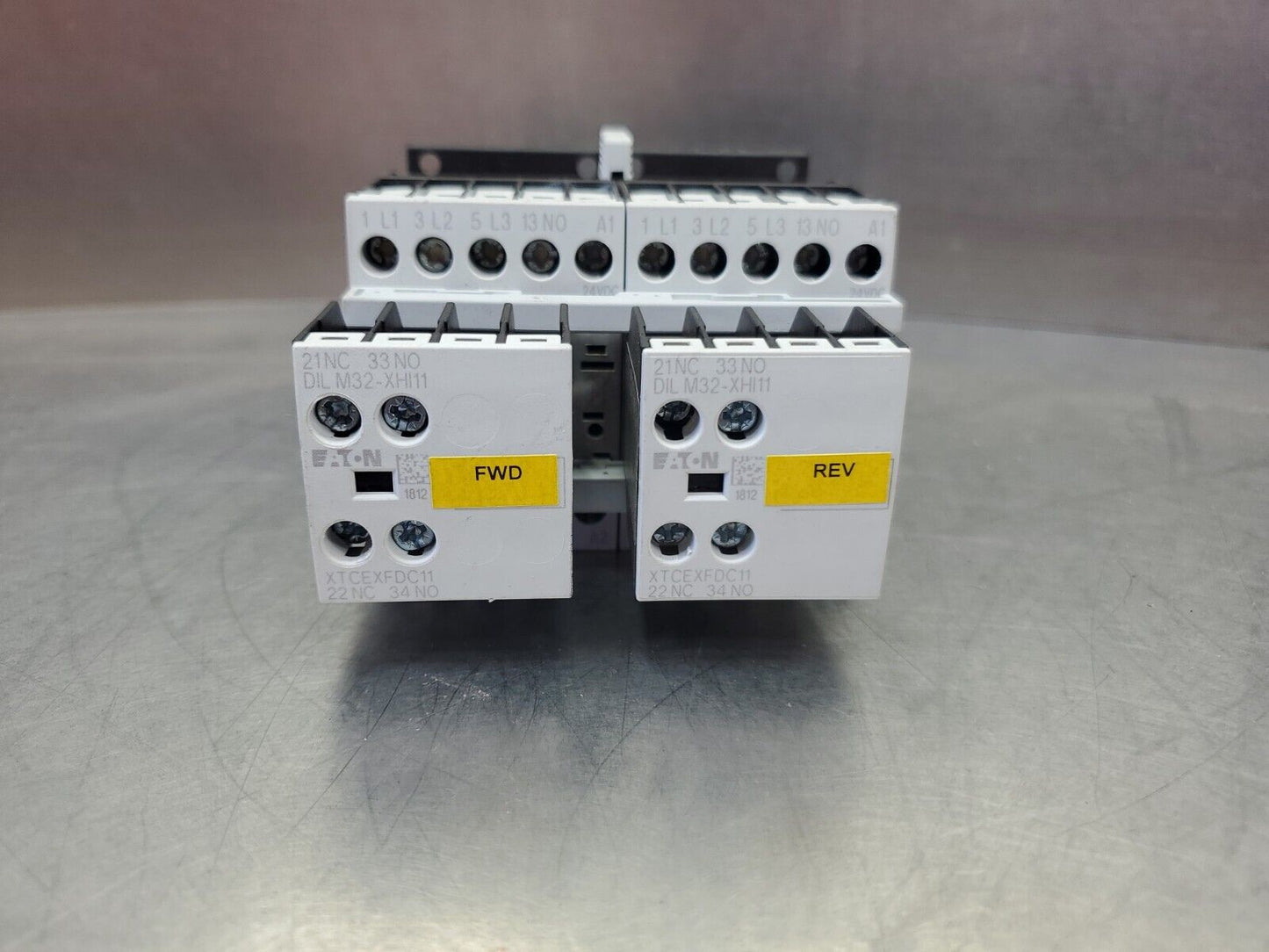 Eaton DIL M7-10 XTCE007B10 M007B Contactor w/DIL M32-XHI11 Module. 4E- – Palmetto Automation Inc.