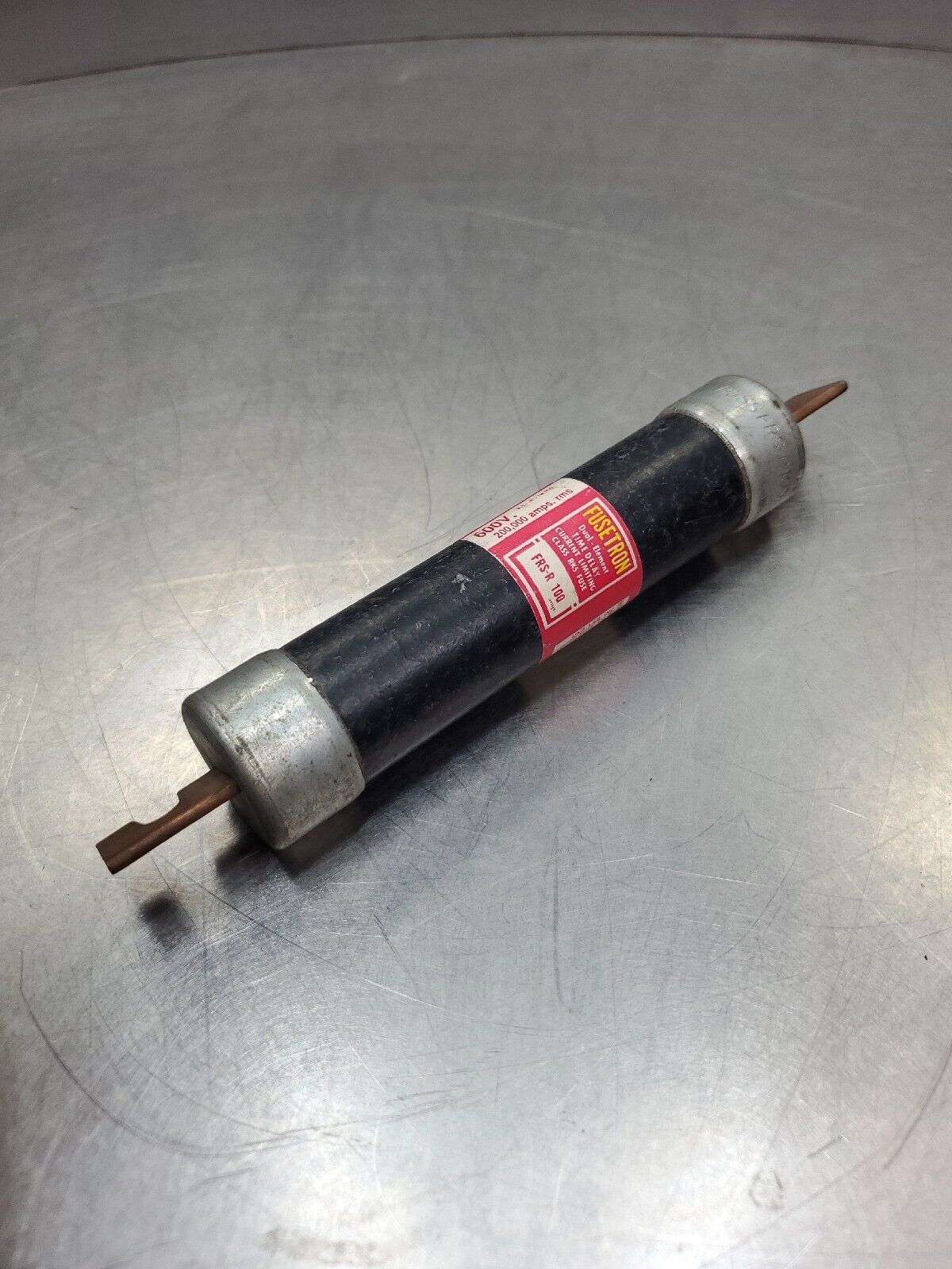 Bussmann FUSETRON FRS-R 100 200,000Amp 600V Dual-Element Fuse. 4D ...