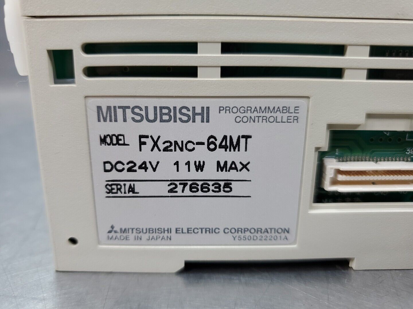 Mitsubishi Electric FX2NC-64MT MELSEC Programmable Controller Module ...