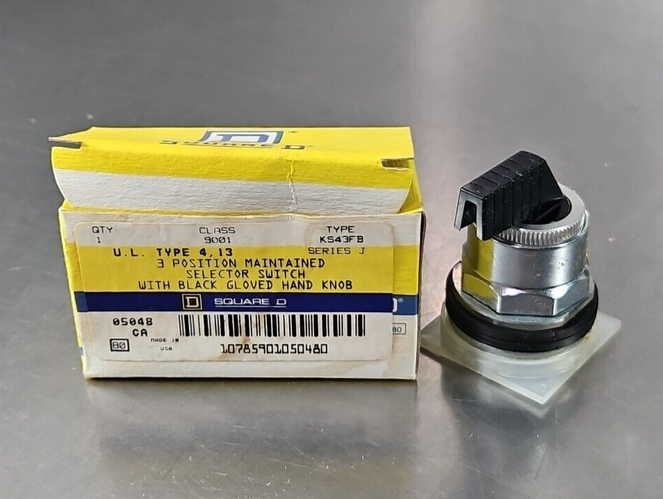 SQUARE D 9001 KS43FB SELECTOR SWITCH OPERATOR. Loc4D-21 – Palmetto ...