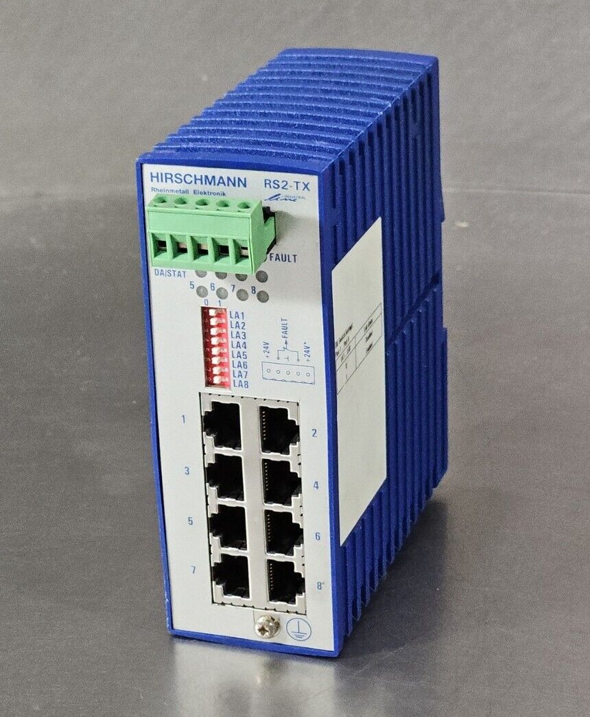 Hirschmann RS2-TX Ethernet Rail Switch. 3B-21 – Palmetto Automation Inc.