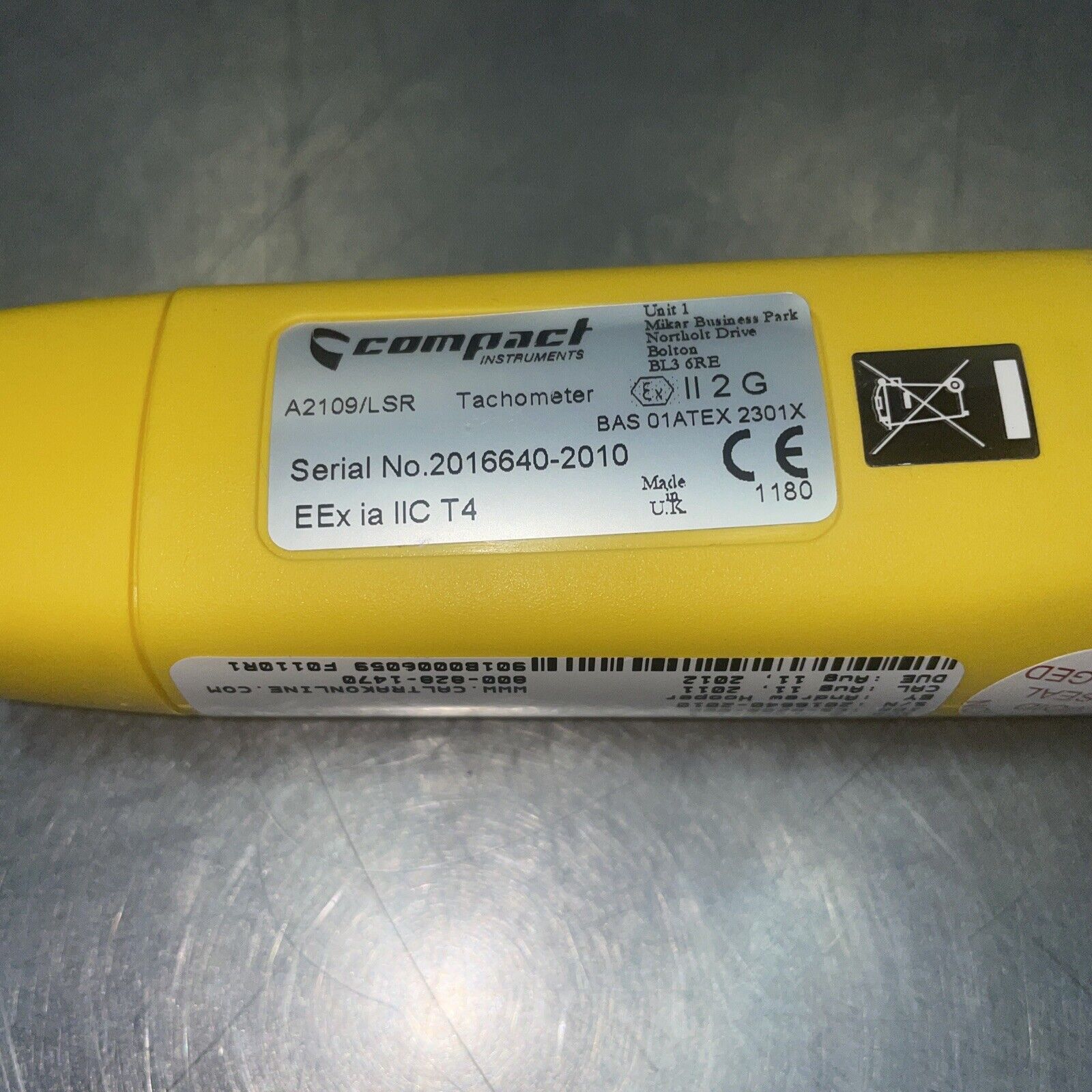 SDT / Compact Instruments FURPMN , A2109/LSR Laser Tachometer @DH ...