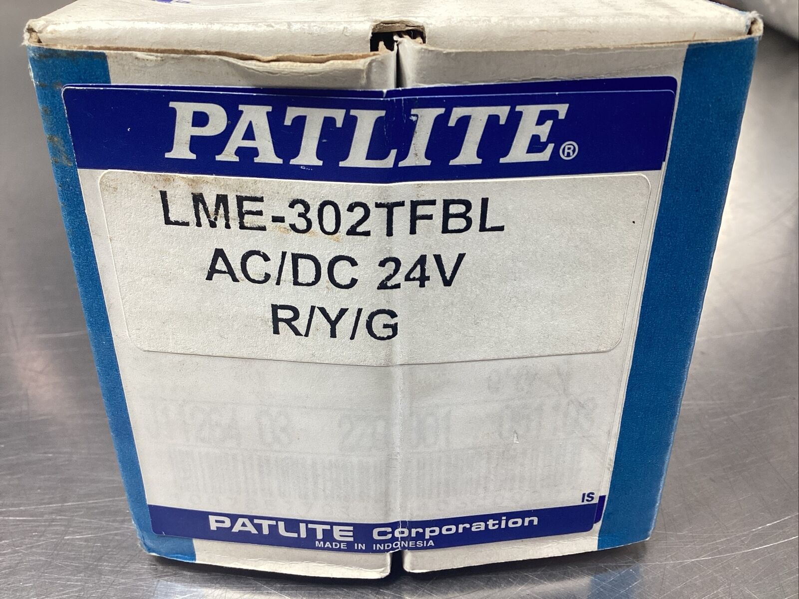 PATLITE LME-302TFBL-RYG LME LED SIGNAL TOWER, 3 TIER UNIT AC/DC 24V 5B – Palmetto Automation Inc.