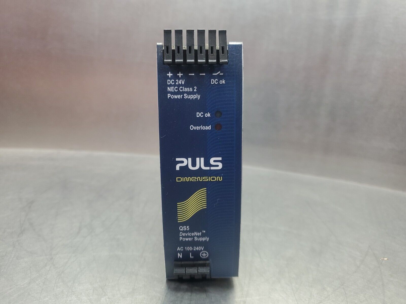 PULS QS5.DNET DeviceNet Power Supply - 24V, 3.8A. 4E-5 – Palmetto ...