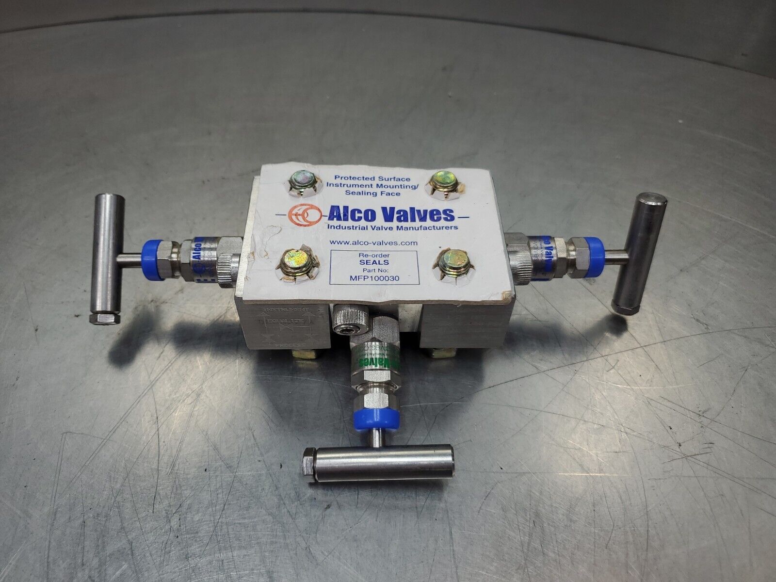 ALCO VALVES MFP100030 3-Way Valve. 6D-13 – Palmetto Automation Inc.