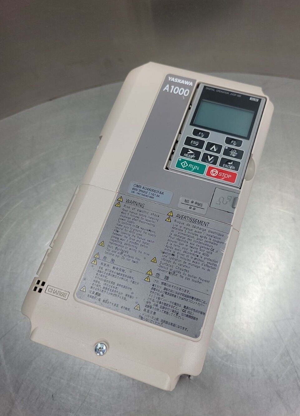 CIMR-AU4A0002FAA Yaskawa AC Drives, A1000 Series loc.1D – Palmetto ...
