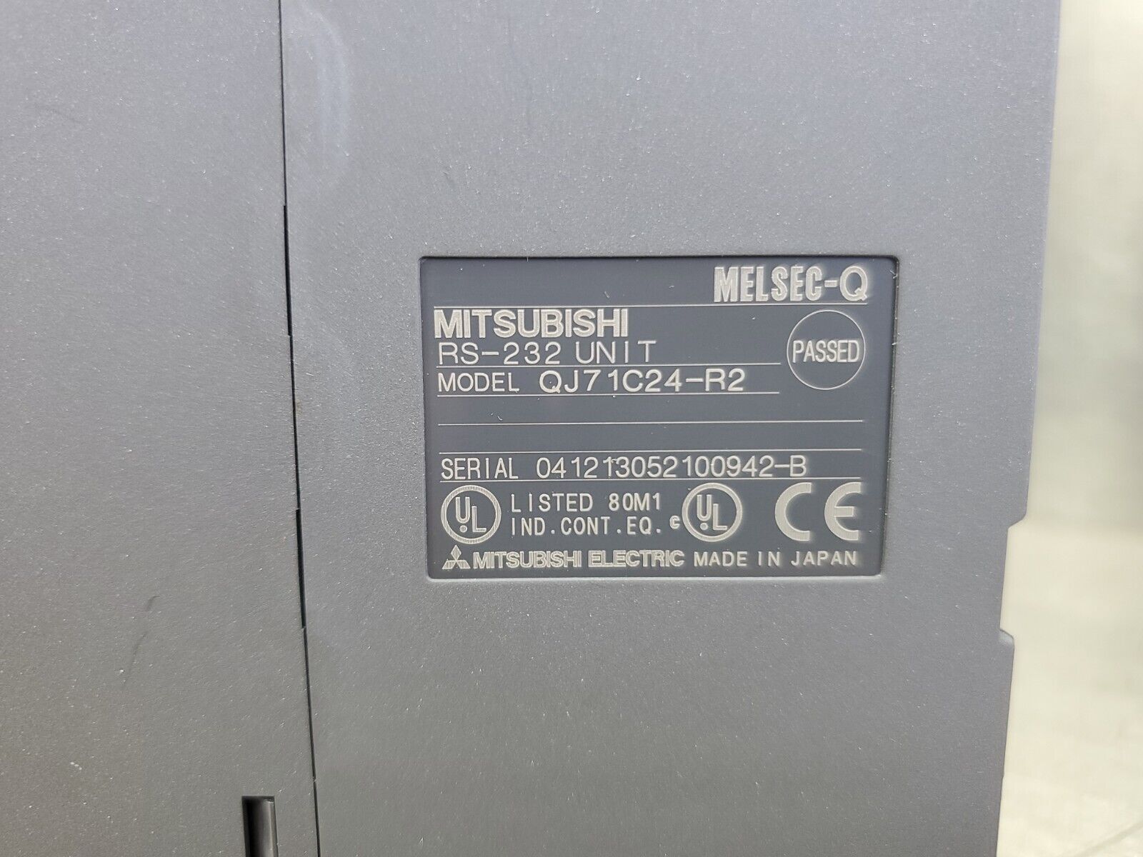 Mitsubishi QJ71C24N-R2 MELSEC-Q RS-232 Unit. 3E-46 – Palmetto Automation Inc.