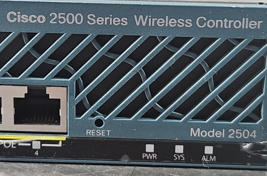 Cisco 2504 WLAN 2500 Series Wireless Controller. Loc3B-30 – Palmetto ...