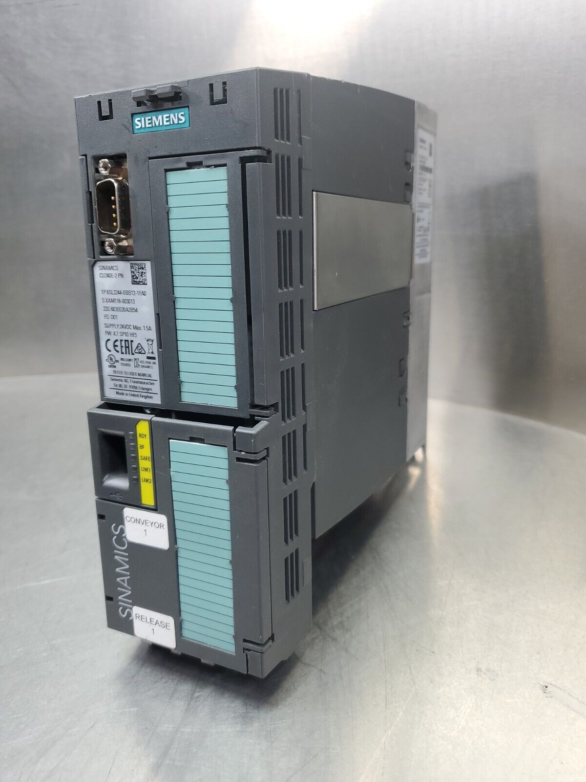 Siemens 6SL3210-1PE12-3UL1 (SINAMICS PM240-2) Module. 1D-0. – Palmetto ...