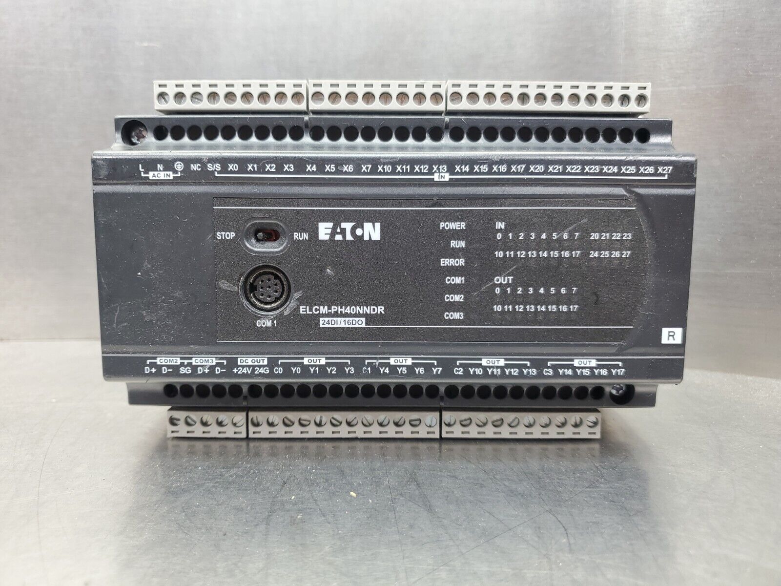 Eaton ELCM-PH40NNDR-1 Input 100-240V Output 2.0A PLC Module. 3D-3 ...