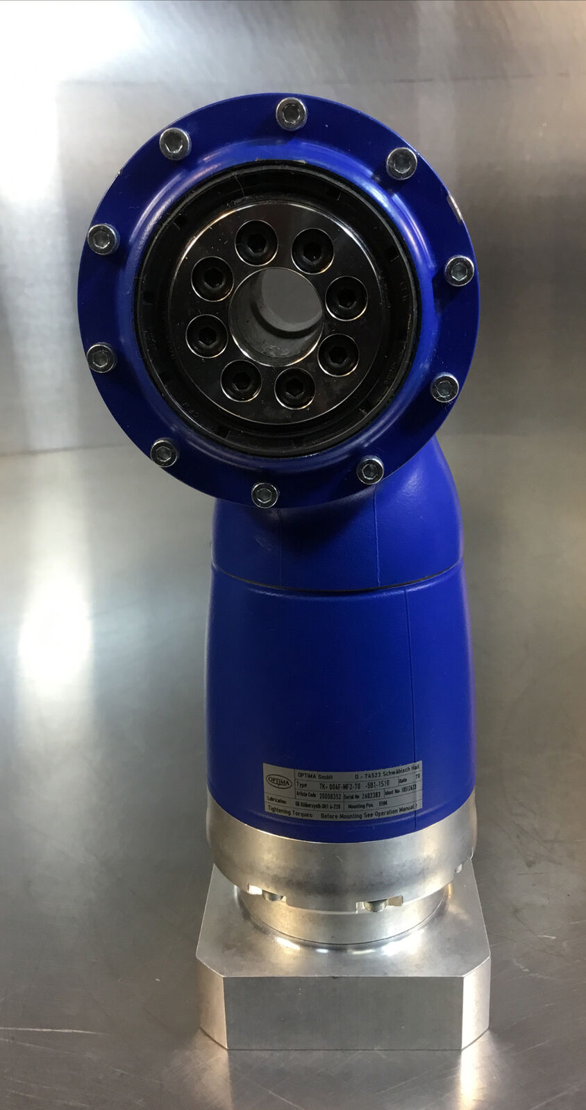 OPTIMA TK+004F-MF2-70-5B1-1S10 Gear Head Ratio 70 1D – Palmetto ...