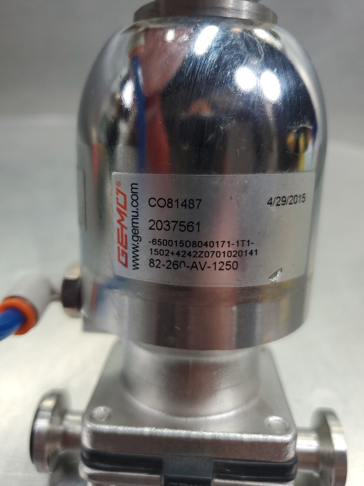 GEMU CO81487 4.5-7.0 bar Pressure Switch Valve. 6E – Palmetto ...