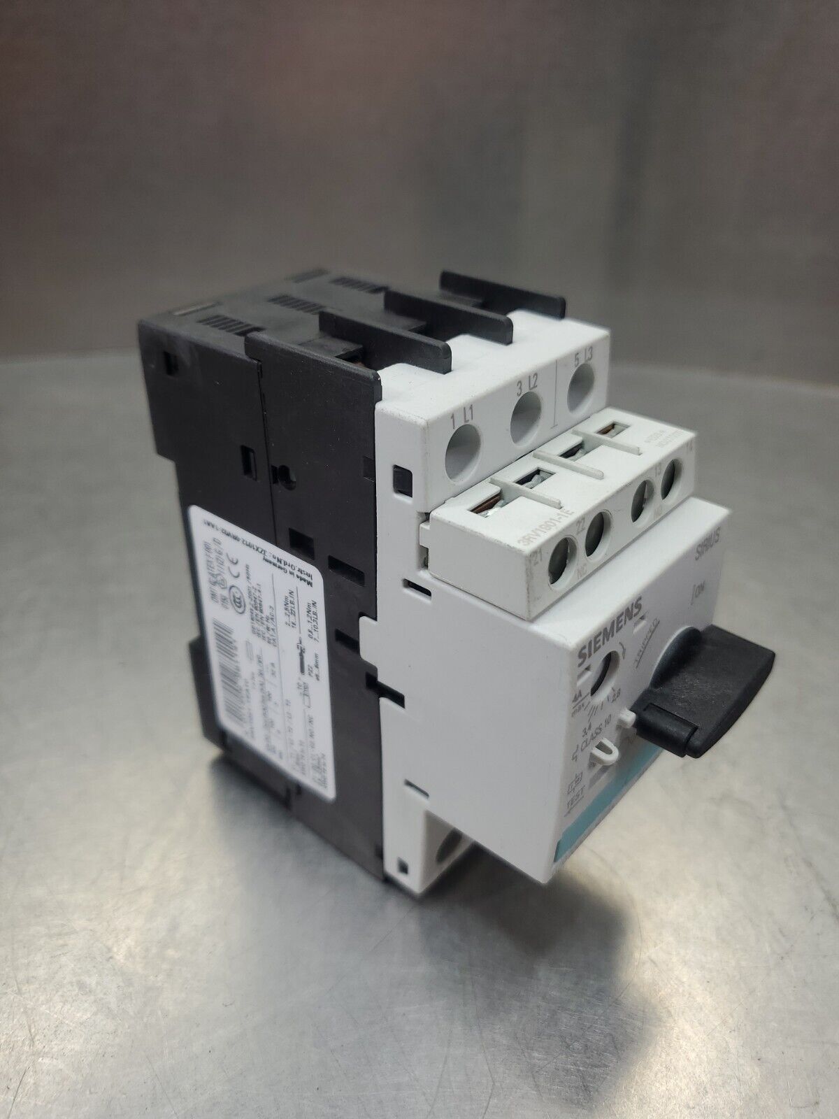 SIEMENS 3RV1021-1EA10 Motor Protection Circuit Breaker. 4C-1 – Palmetto ...