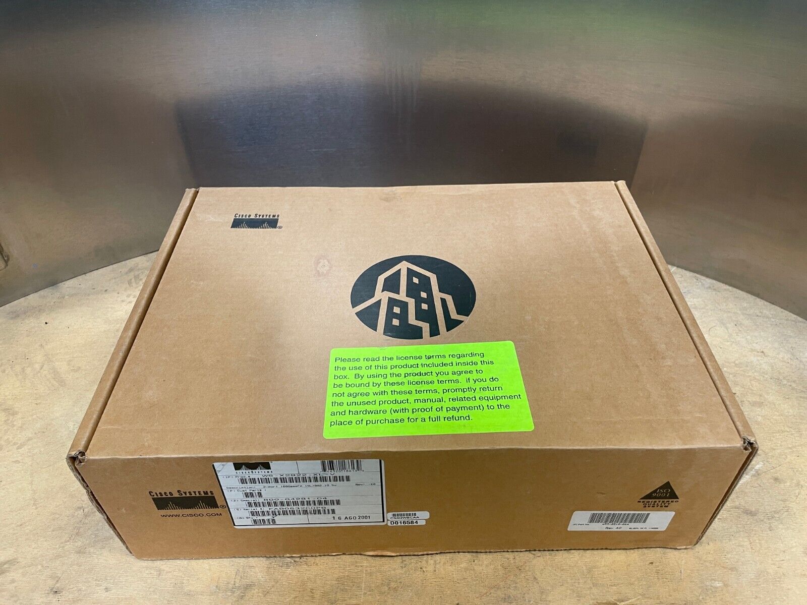 Cisco Sys. WS-X2922-XL-V Gray/Green 2-Port 100BaseFX ISL/802.1Q SW Cir ...