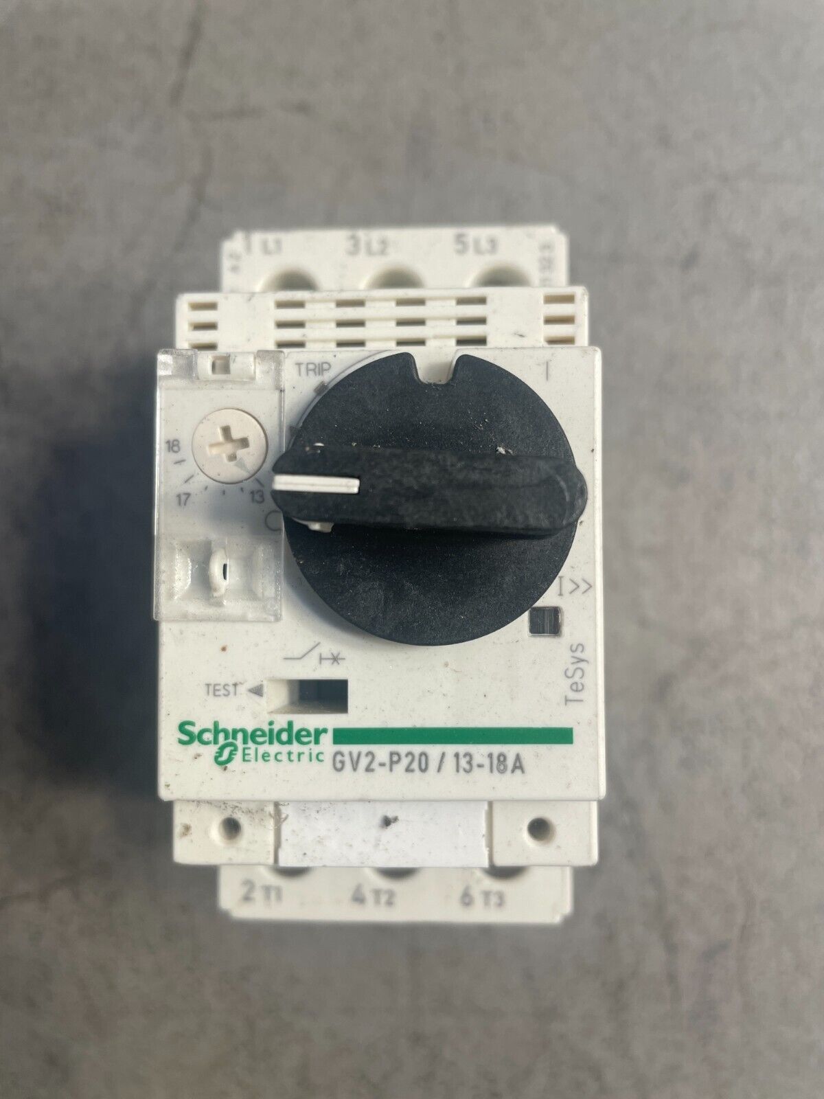 Schneider Electric GV2-P20 Thermal-magnetic 13-18A Motor Circuit Break ...