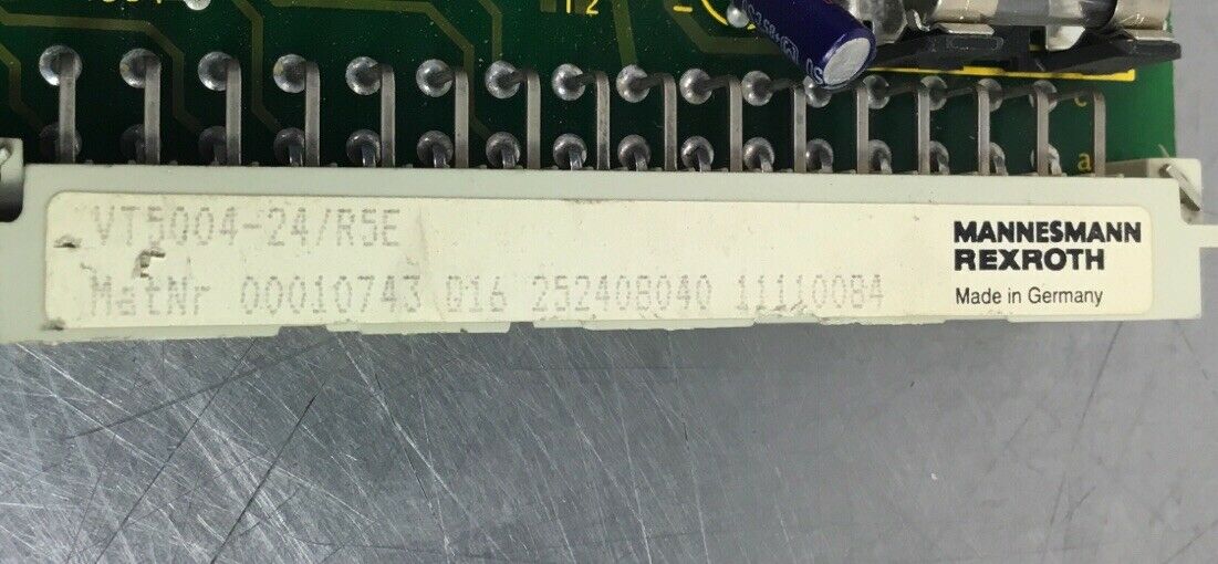 REXROTH VT5004-24/R5E PROP AMPLIFIER CARD 3D-20 – Palmetto Automation Inc.