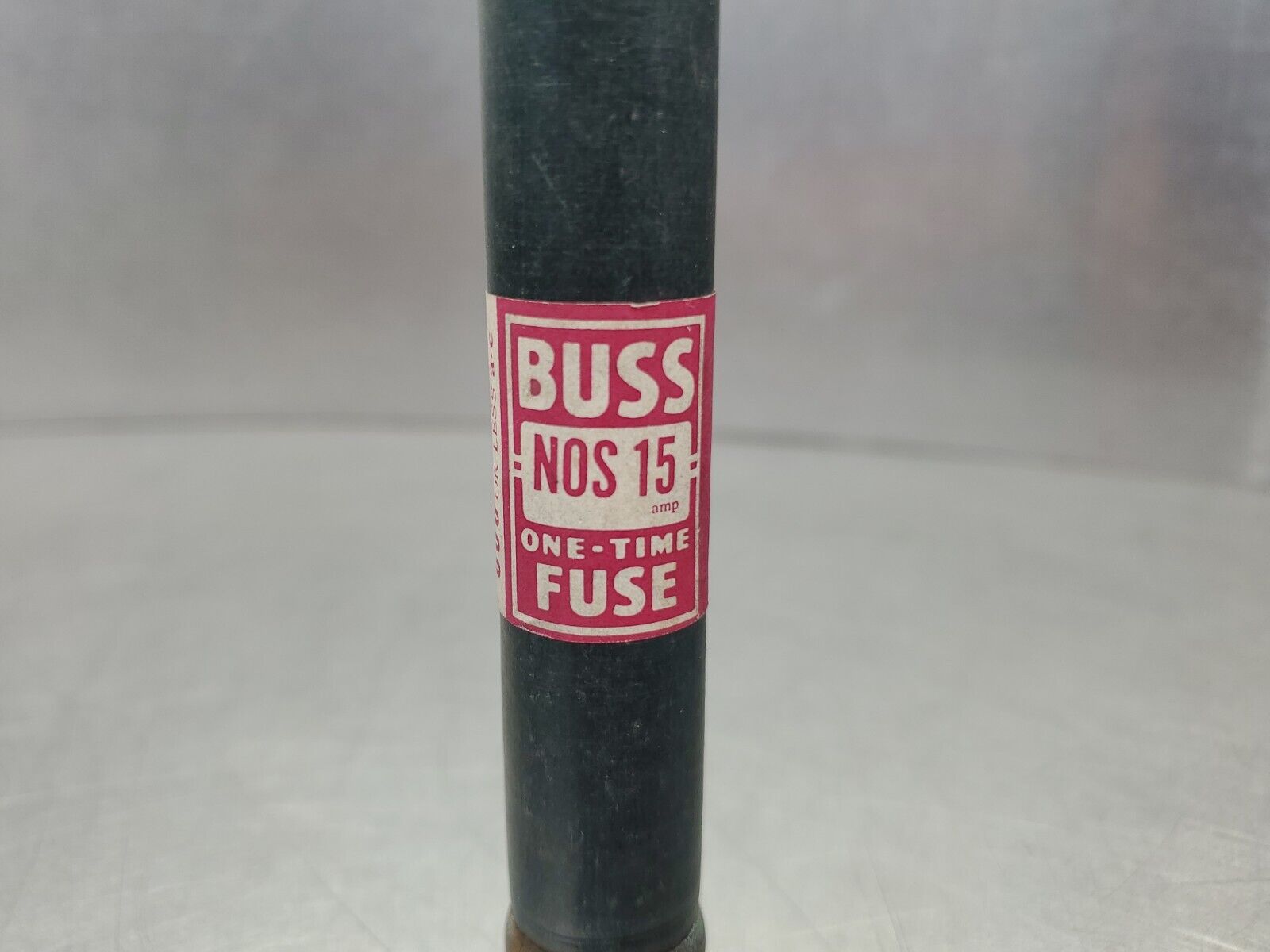 BUSS NOS15 One-Time Fuse, 600VAC 15AMP. 4D-BOX#5 – Palmetto Automation Inc.