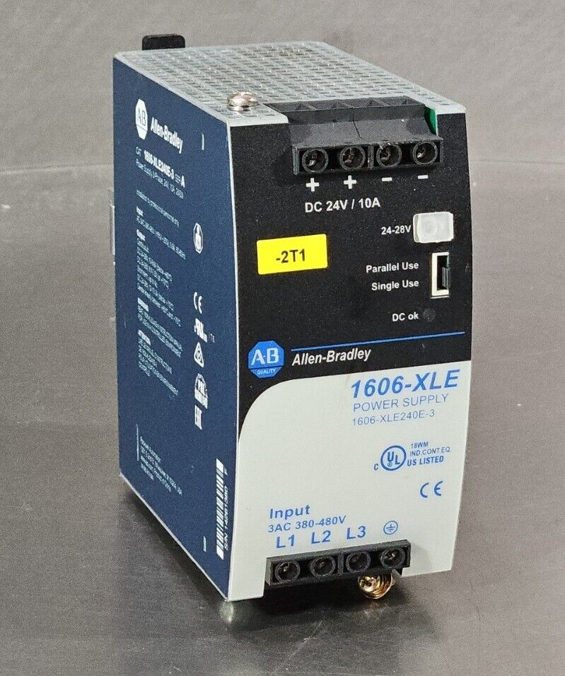Allen-Bradley 1606-XLE240E-3 Ser A. Power Supply 4E-18 – Palmetto Automation Inc.