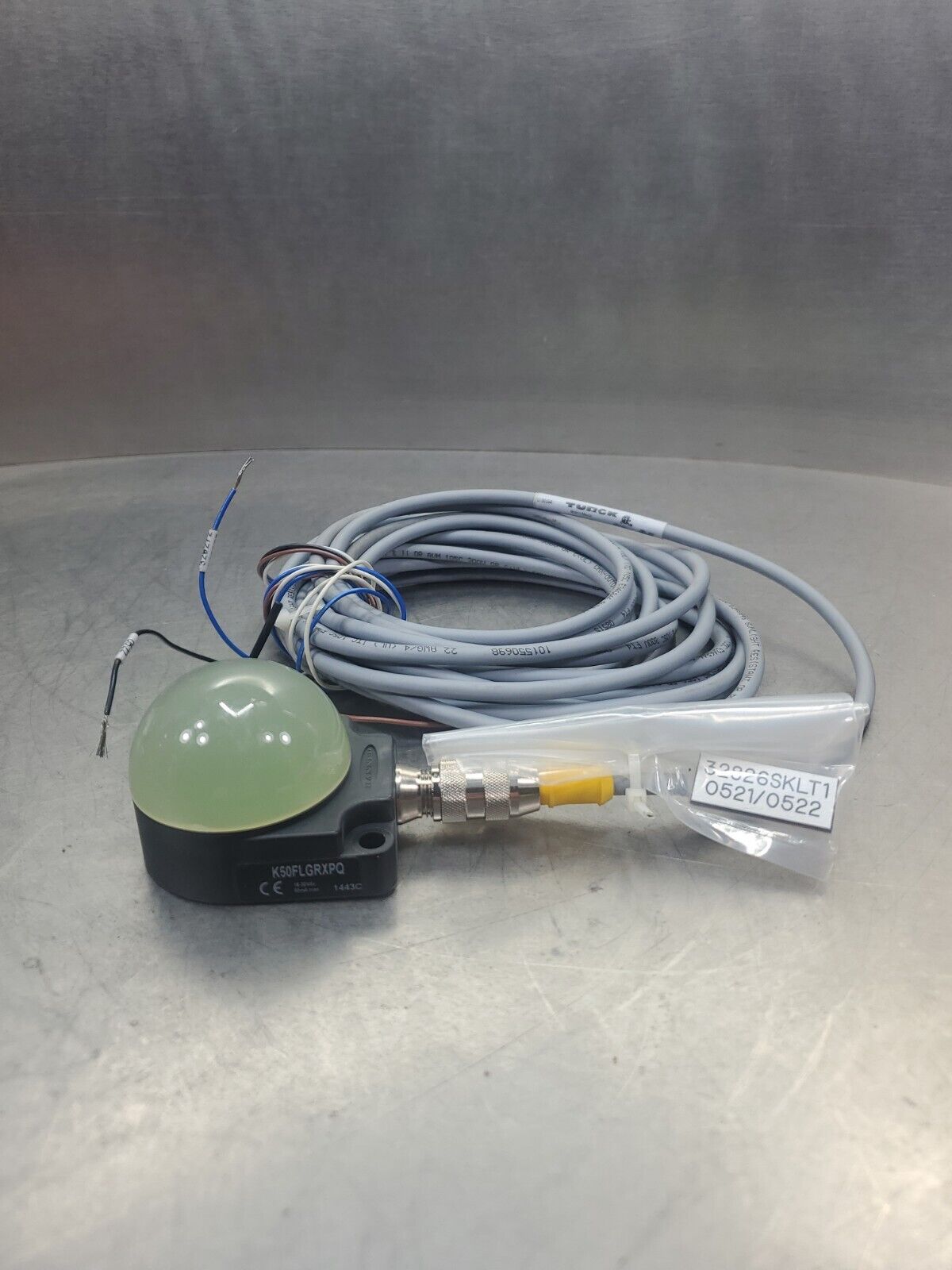 Banner K50FLGRXPQ EZ-LIGHT Illuminated Touch Button Switch. 3E-17 ...