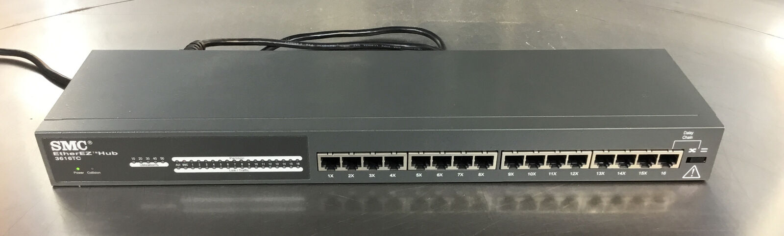 SMC 3616TC-EZ EtherEZ Hub 16 Port 100-240VAC 1A 3D-26 – Palmetto ...