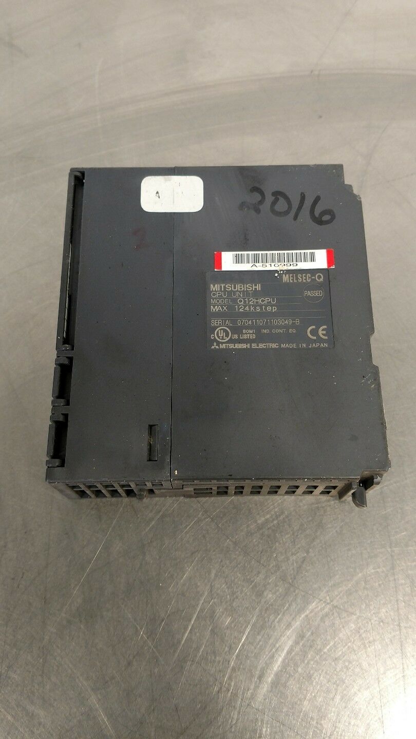 MITSUBISHI MELSEC-Q Q12HCPU CPU UNIT MAX:124kstep BIN#2 – Palmetto Automation Inc.